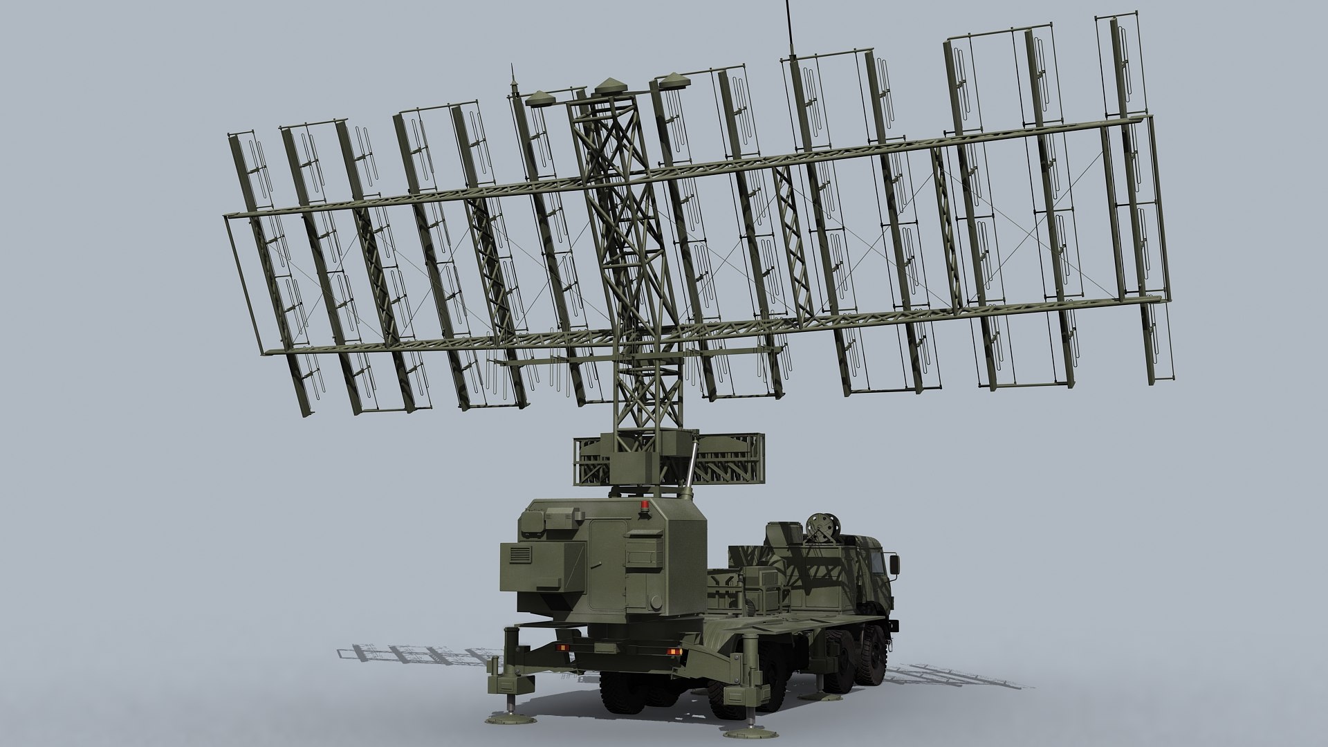 Russian Mobile Radar 3D Model - TurboSquid 1157946