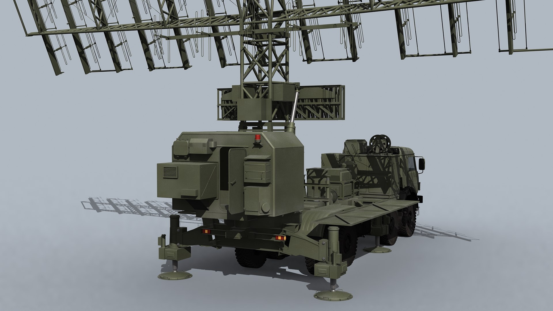 Russian Mobile Radar 3D Model - TurboSquid 1157946