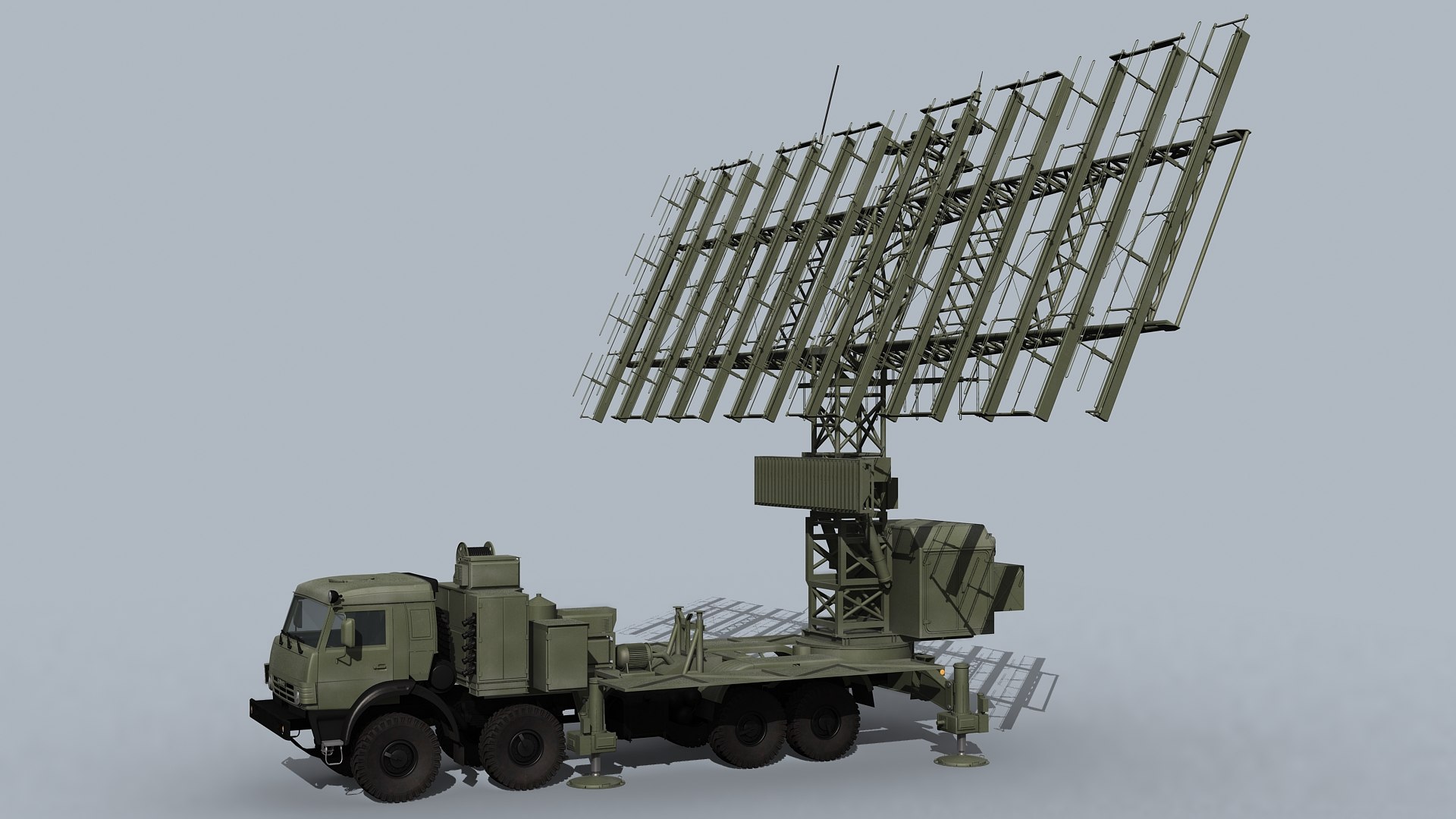 Russian Mobile Radar 3D Model - TurboSquid 1157946