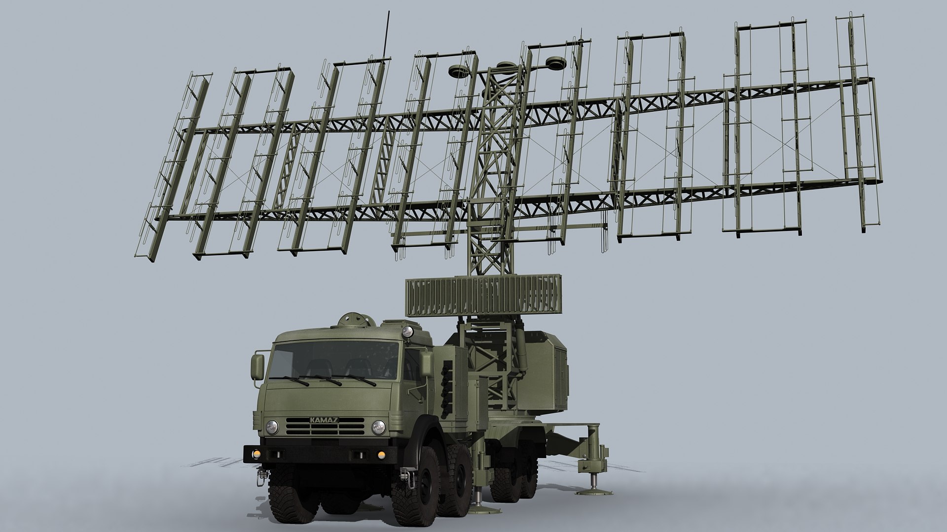 Russian Mobile Radar 3D Model - TurboSquid 1157946