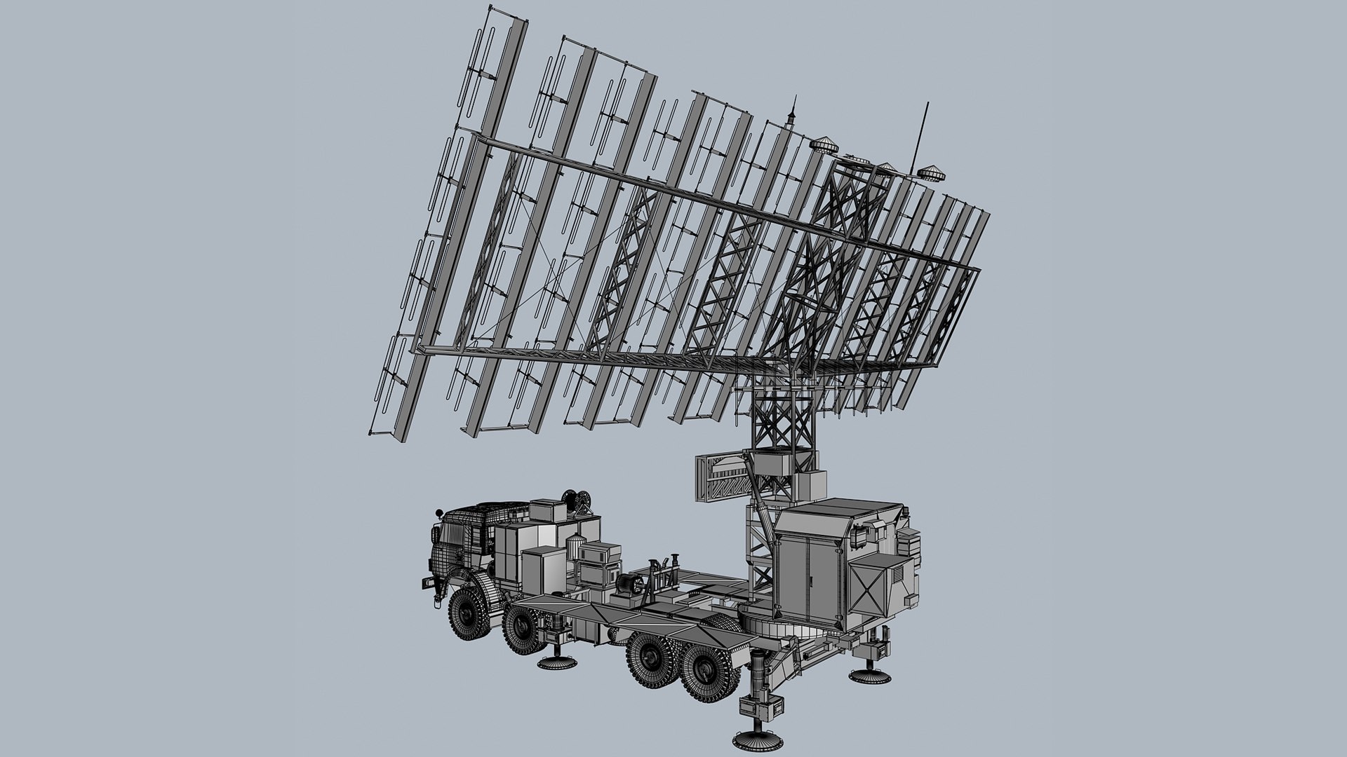 Russian Mobile Radar 3D Model - TurboSquid 1157946