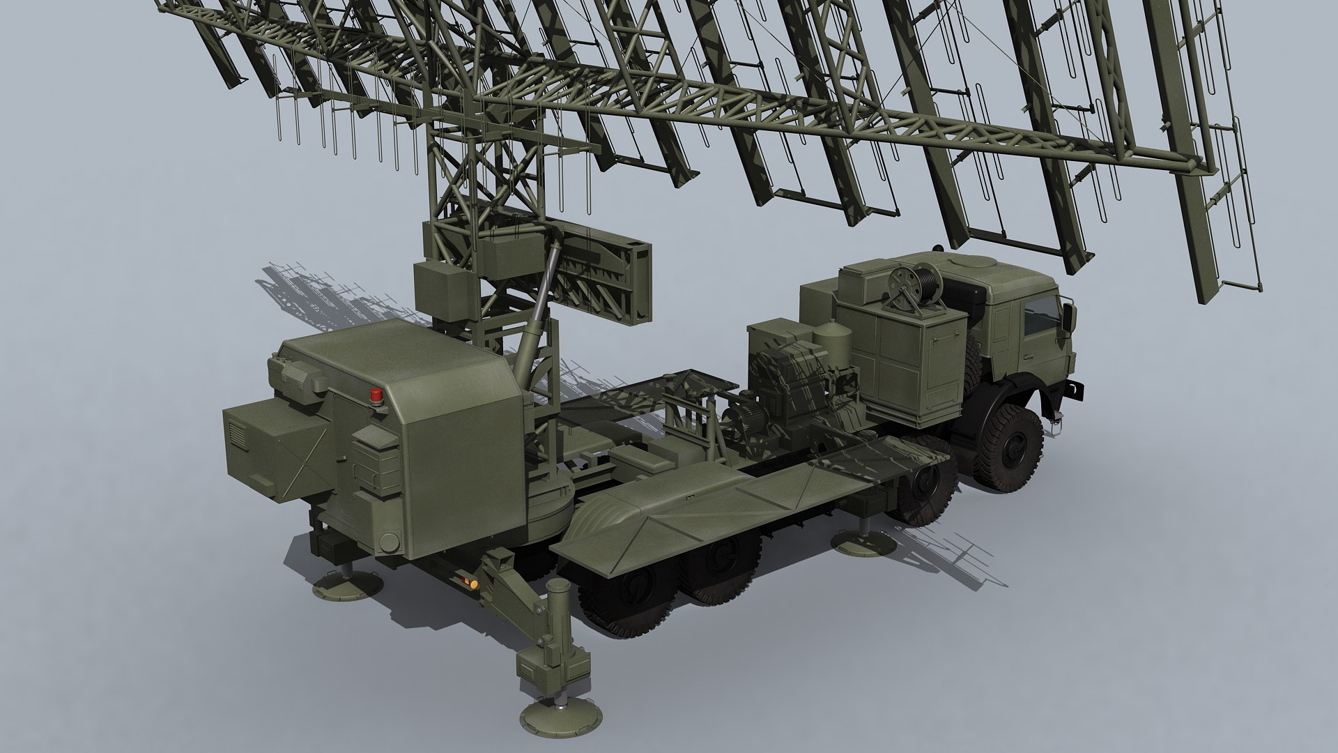 Russian Mobile Radar 3D Model - TurboSquid 1157946