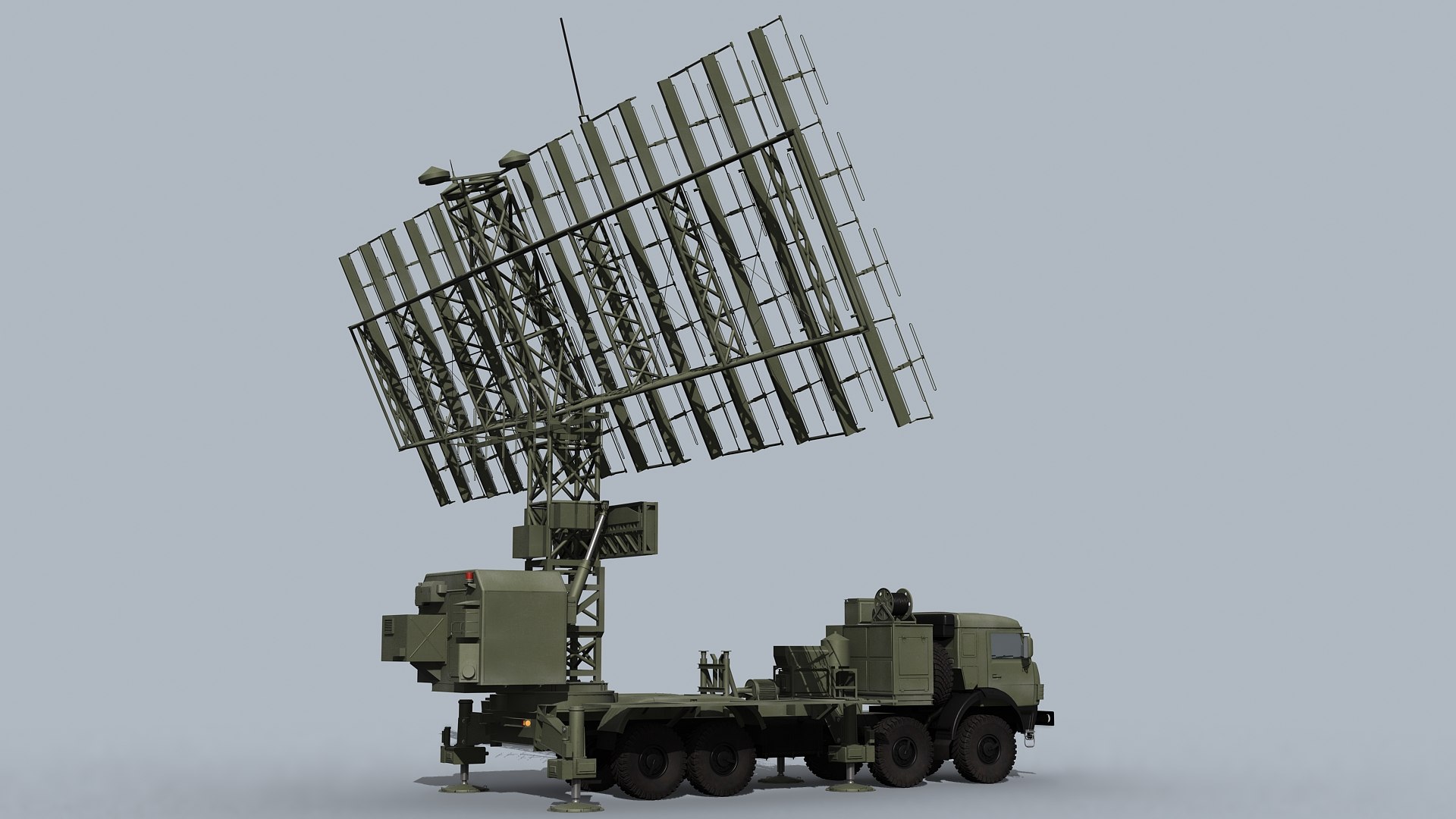 Russian Mobile Radar 3D Model - TurboSquid 1157946