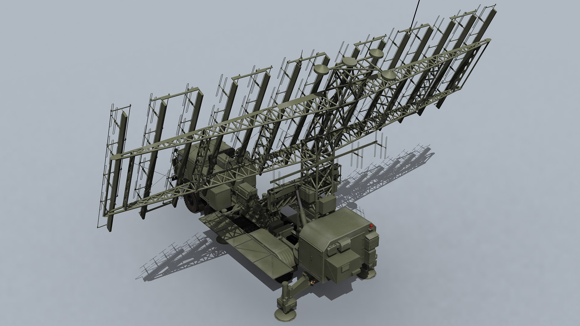Russian Mobile Radar 3D Model - TurboSquid 1157946