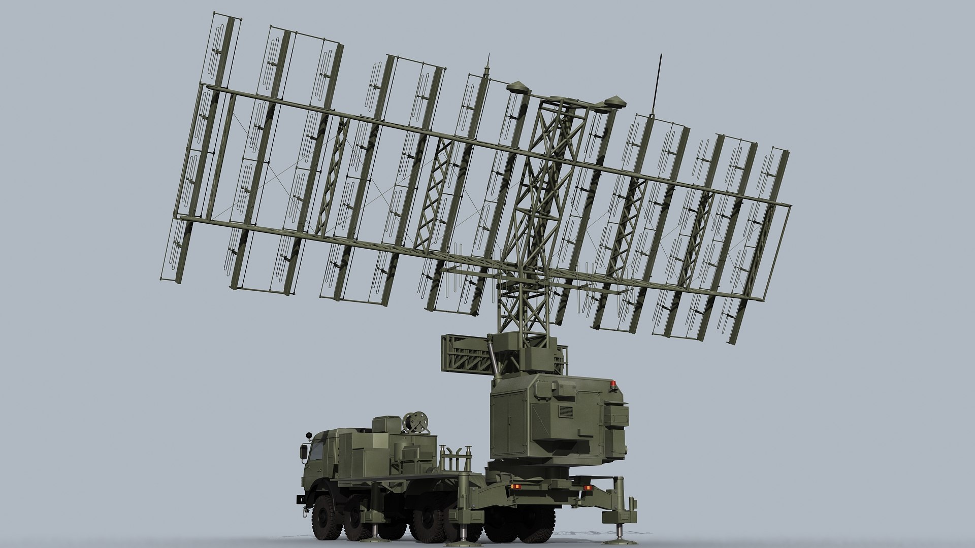 Russian Mobile Radar 3D Model - TurboSquid 1157946
