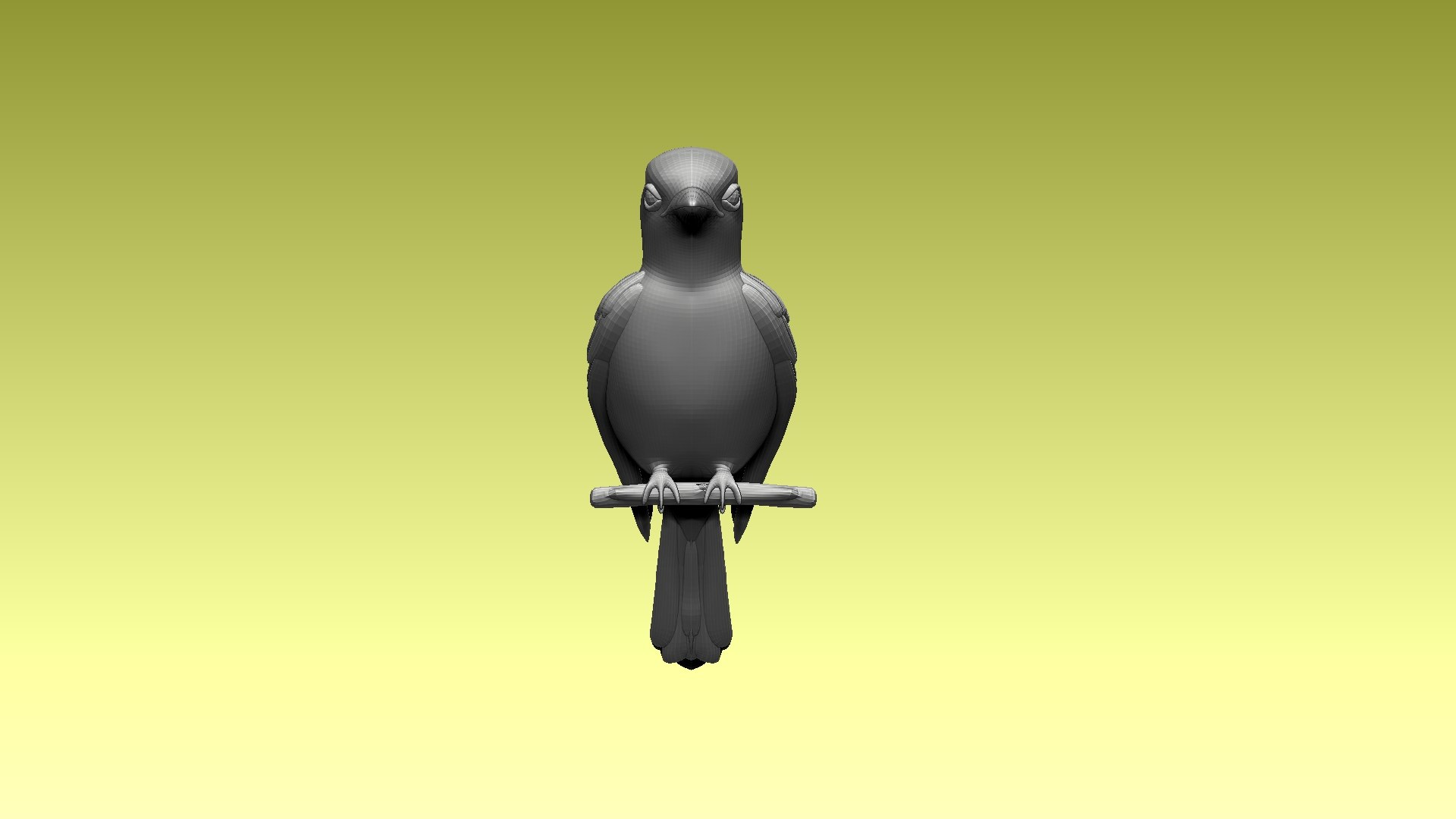 3D Jay Bird - TurboSquid 1828875