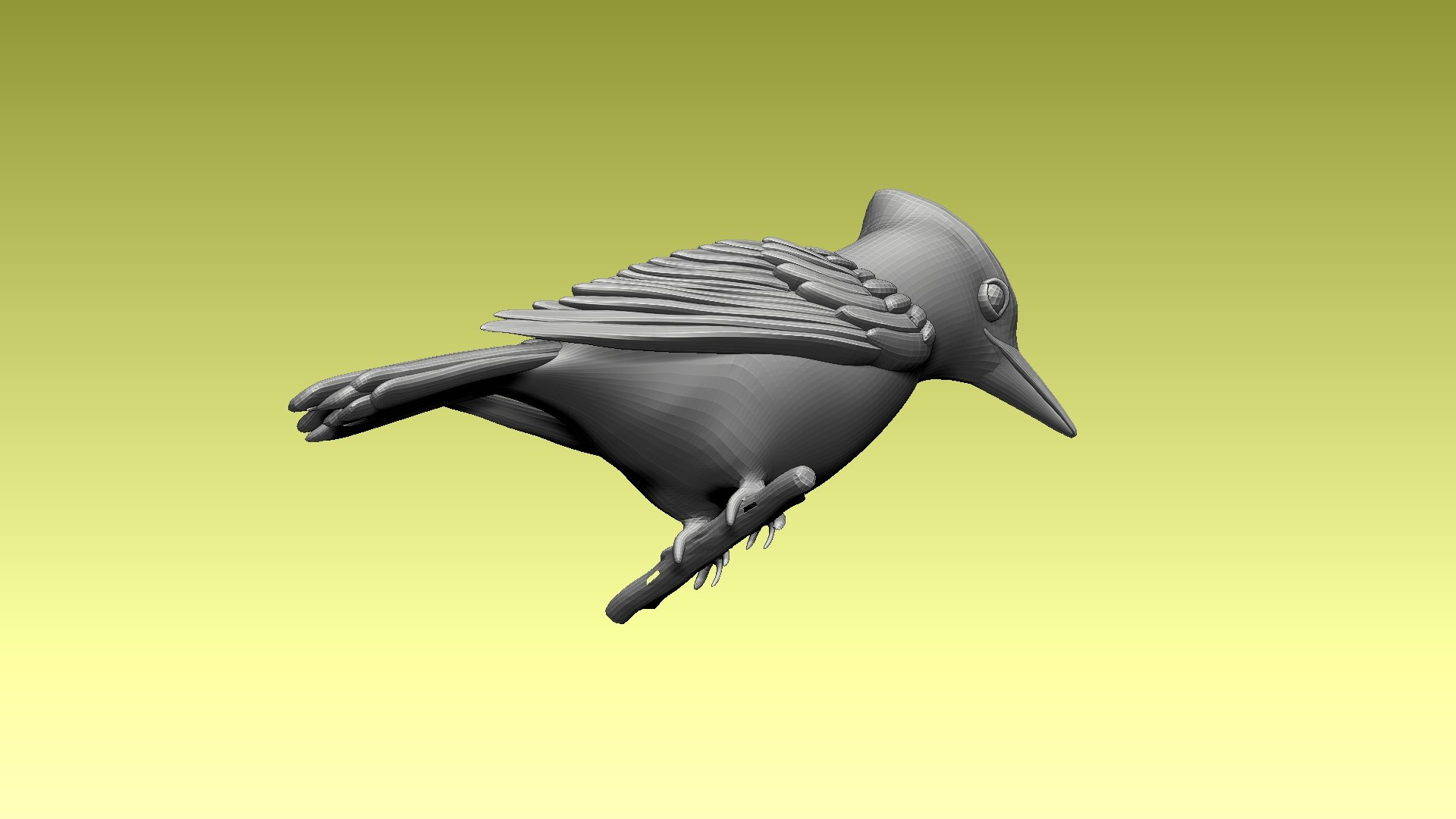 3D Jay Bird - TurboSquid 1828875