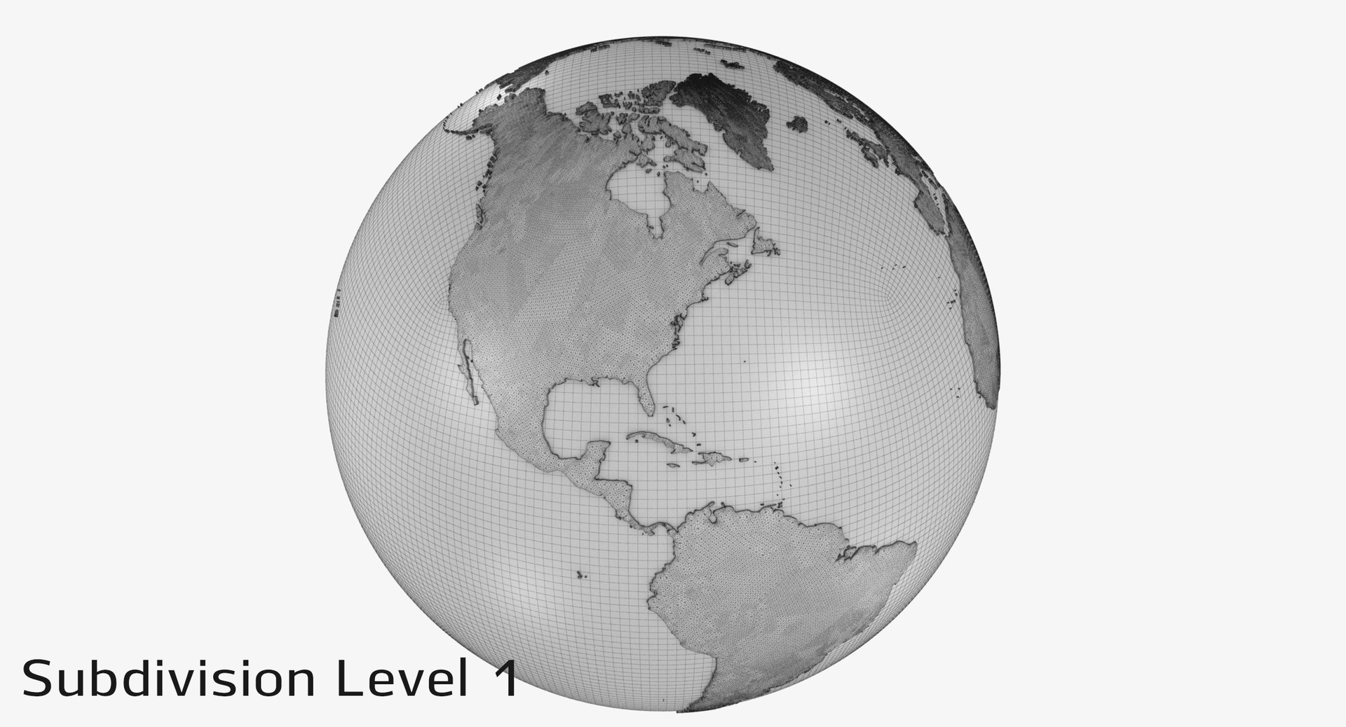 3D Model Solid Color Blue Globe - TurboSquid 2316854