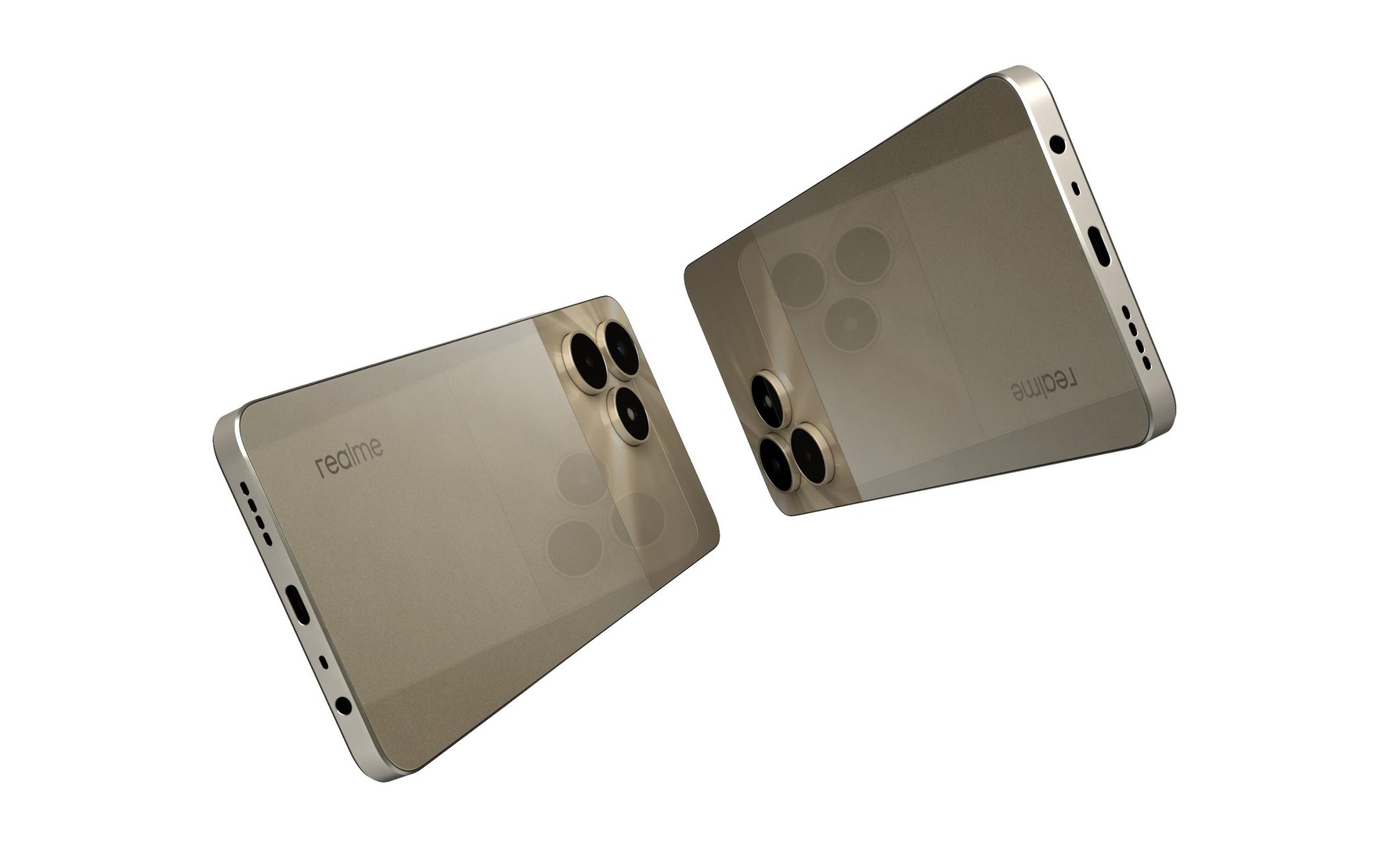 Realme C53 Gold Model - TurboSquid 2117281