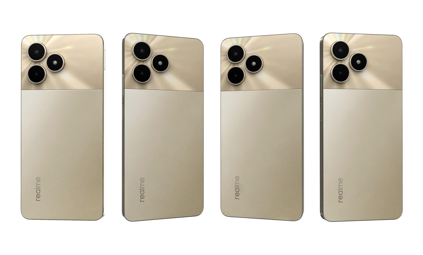 Realme C53 Gold Model - TurboSquid 2117281