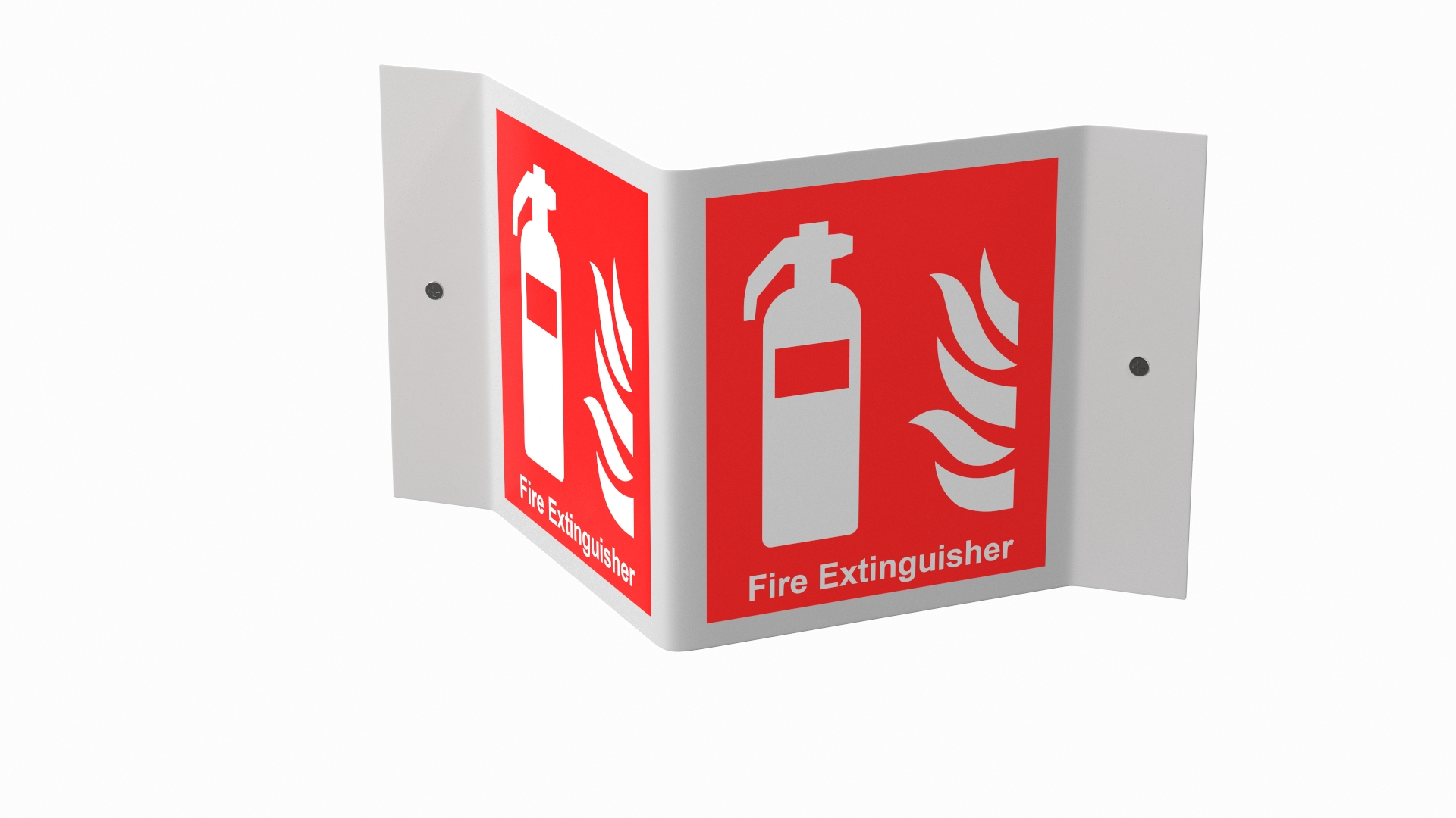 Frame Extinguisher Sign 3D Model - TurboSquid 1684871
