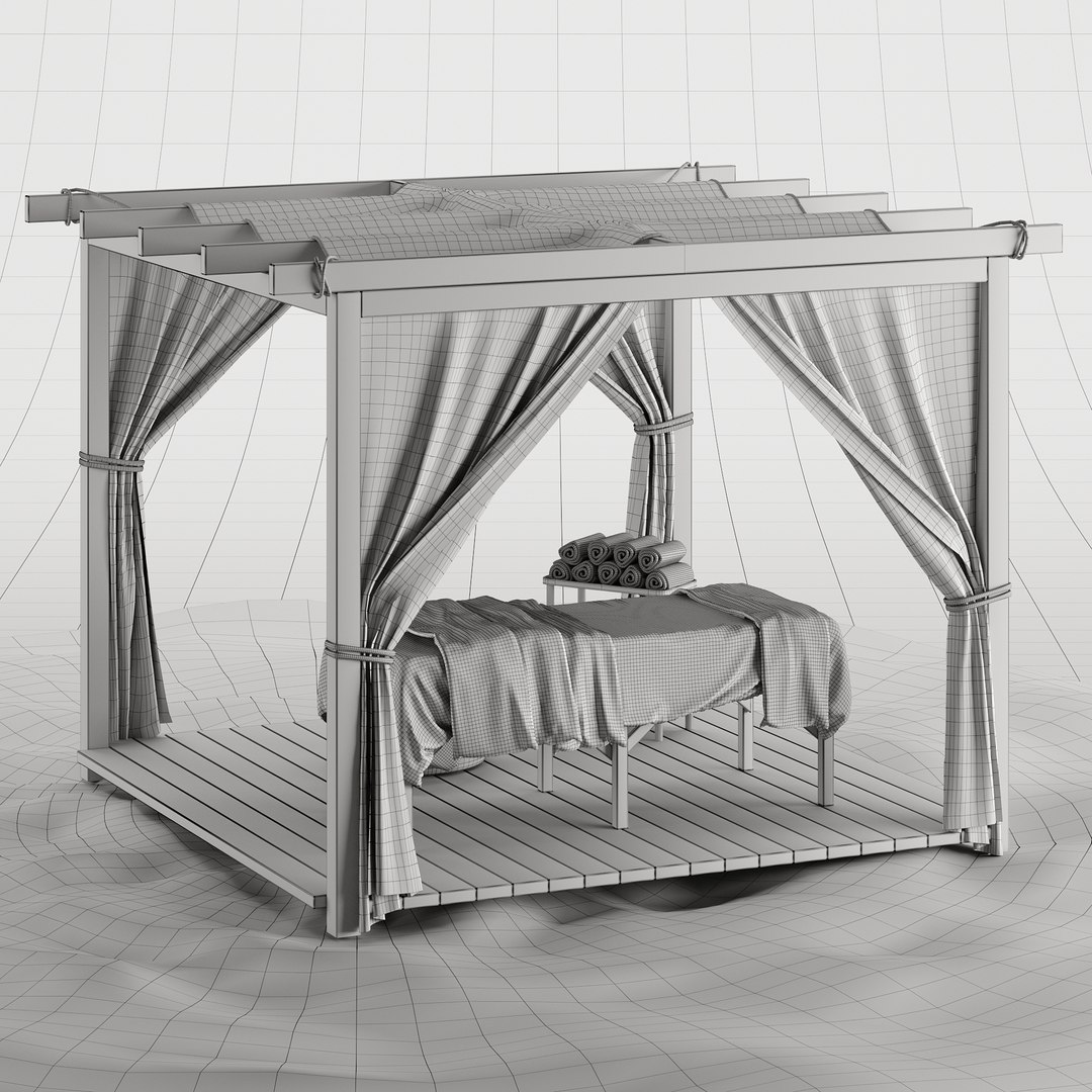 3D Beach Outdoor Set 6 Model - TurboSquid 1696385