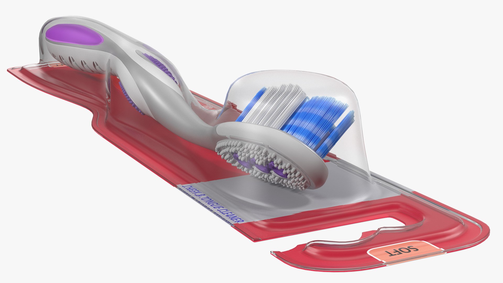 Colgate 360 optic toothbrush 3D model - TurboSquid 1465192