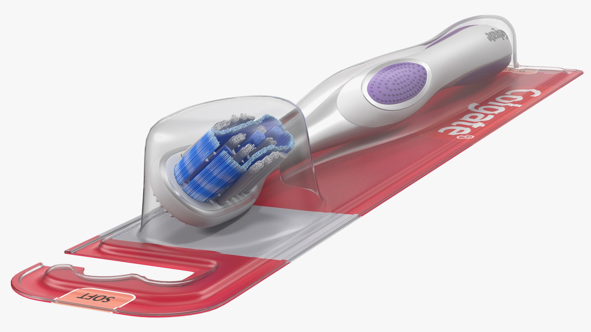 Colgate 360 optic toothbrush 3D model - TurboSquid 1465192