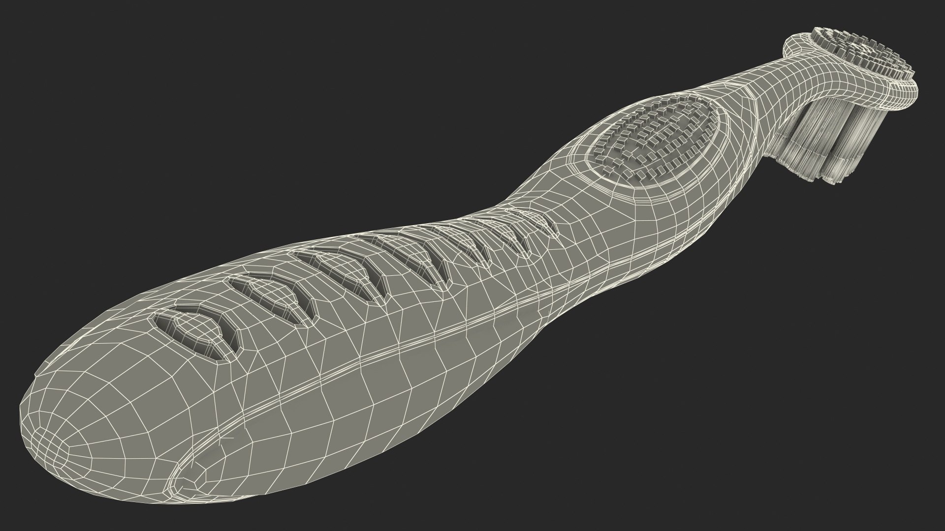 Colgate 360 optic toothbrush 3D model - TurboSquid 1465192