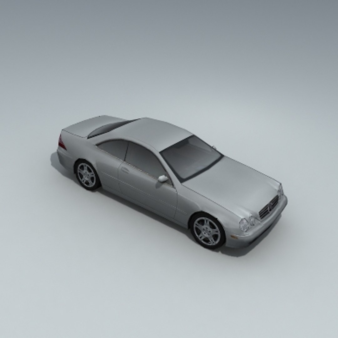 3d Model Mercedes Cl S