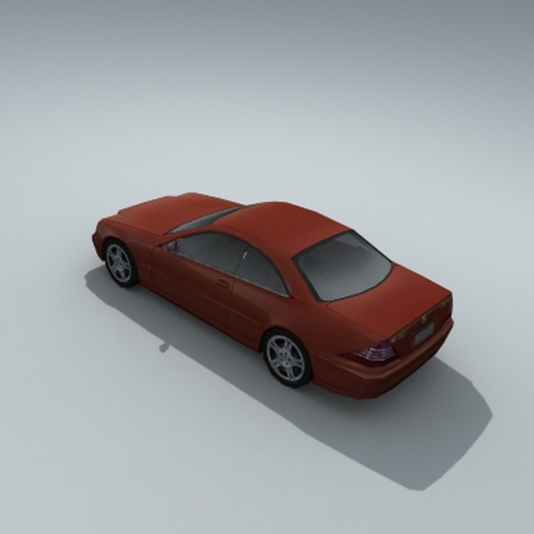 3d Model Mercedes Cl S