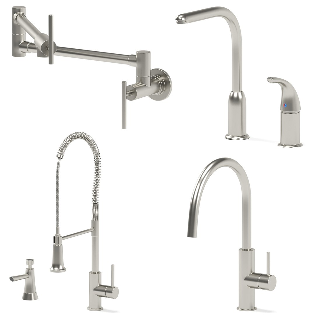 ELKAY Kitchen Faucets 3D Model - TurboSquid 2335066