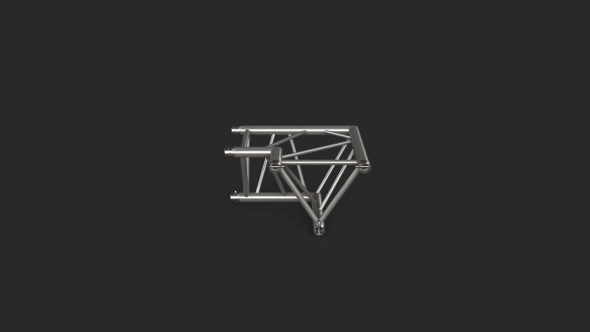 3D Triangular Truss A 40T K2 - TurboSquid 2045271