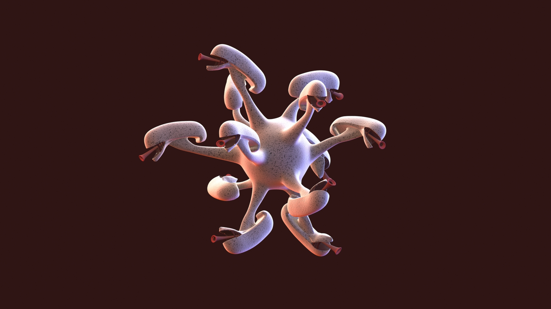 3D Alien Xenomorph Virus Model - TurboSquid 1552250