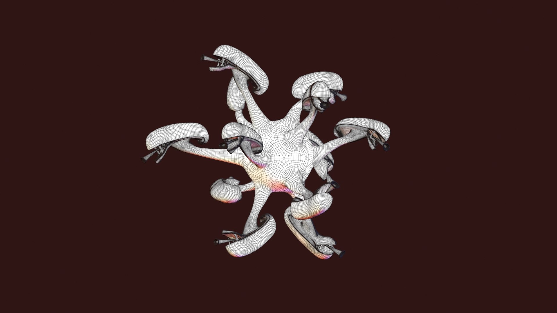 3D Alien Xenomorph Virus Model - TurboSquid 1552250