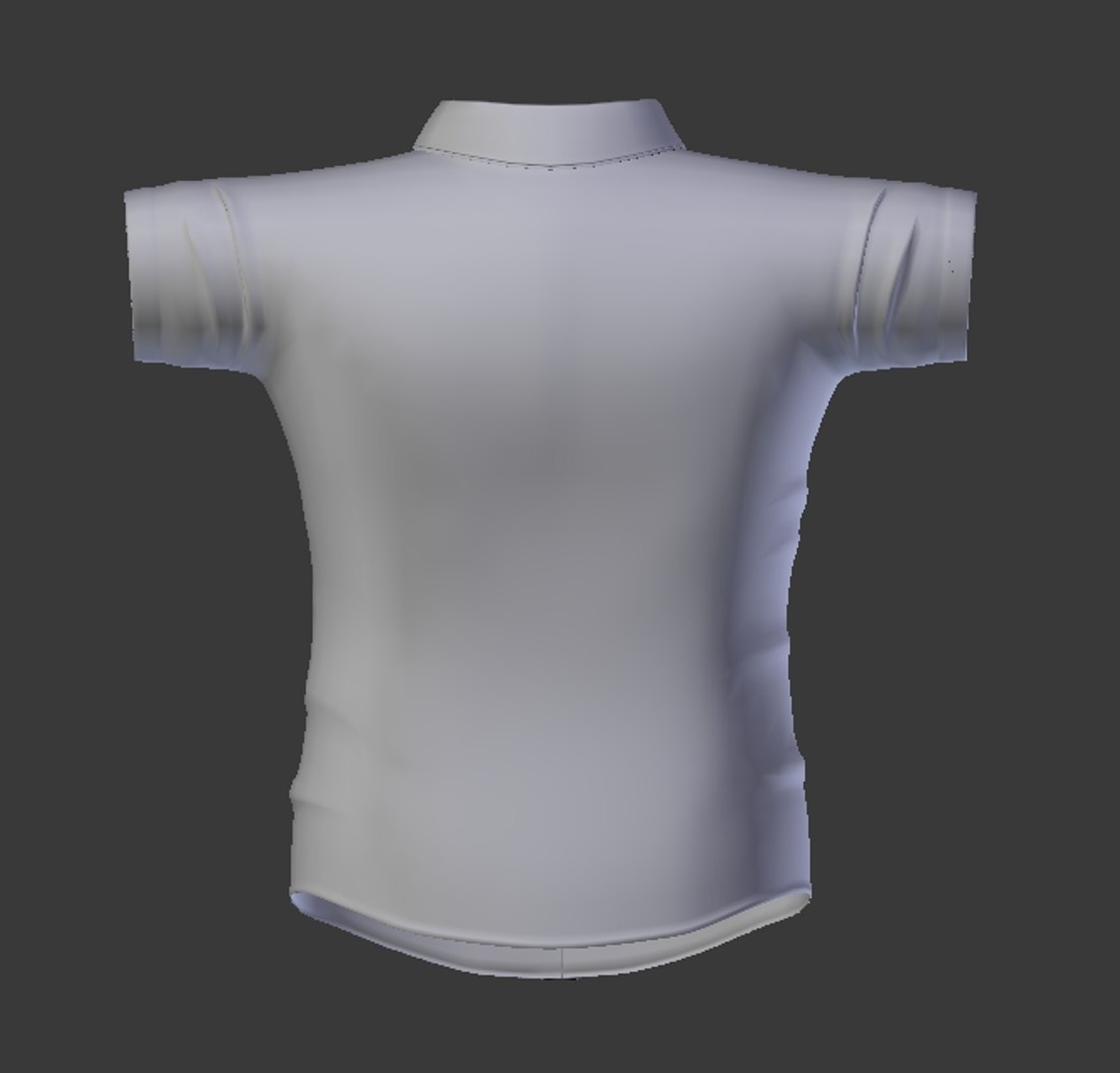 male denim shirt 3ds