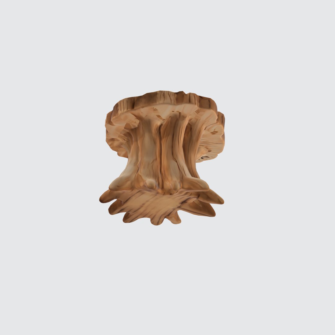 3D Model Tree Stump - TurboSquid 2275573