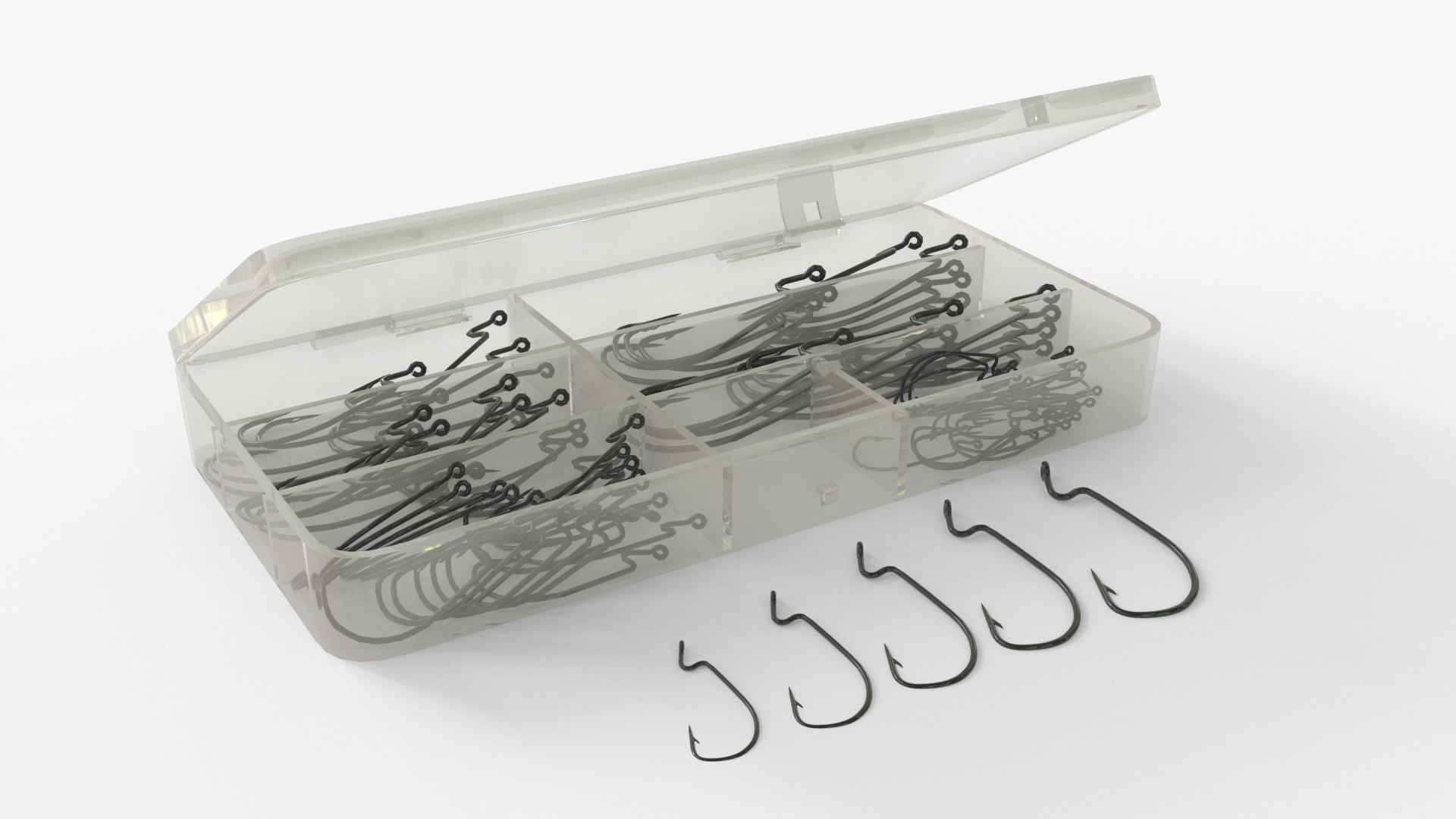 3D Model Bass Hooks - TurboSquid 1921751