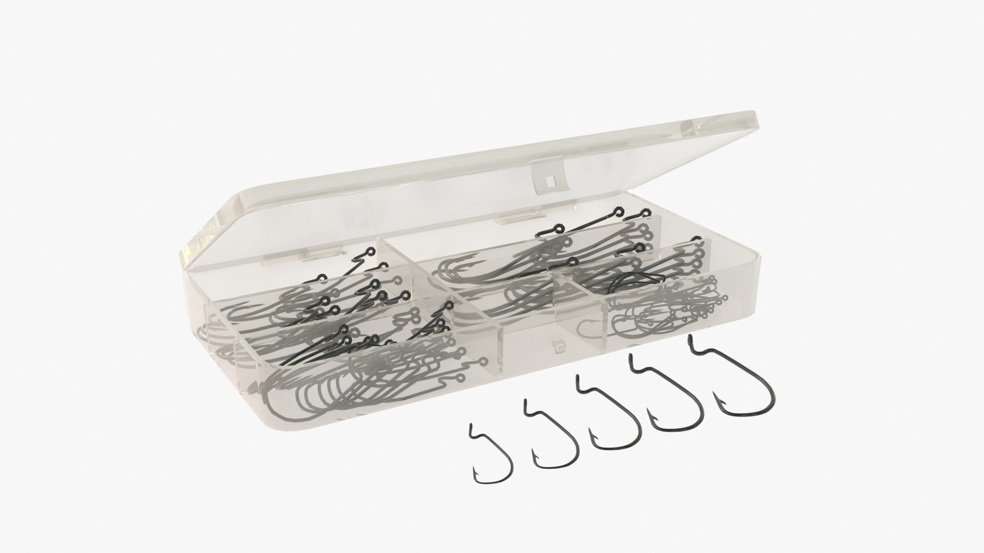 3D Model Bass Hooks - TurboSquid 1921751