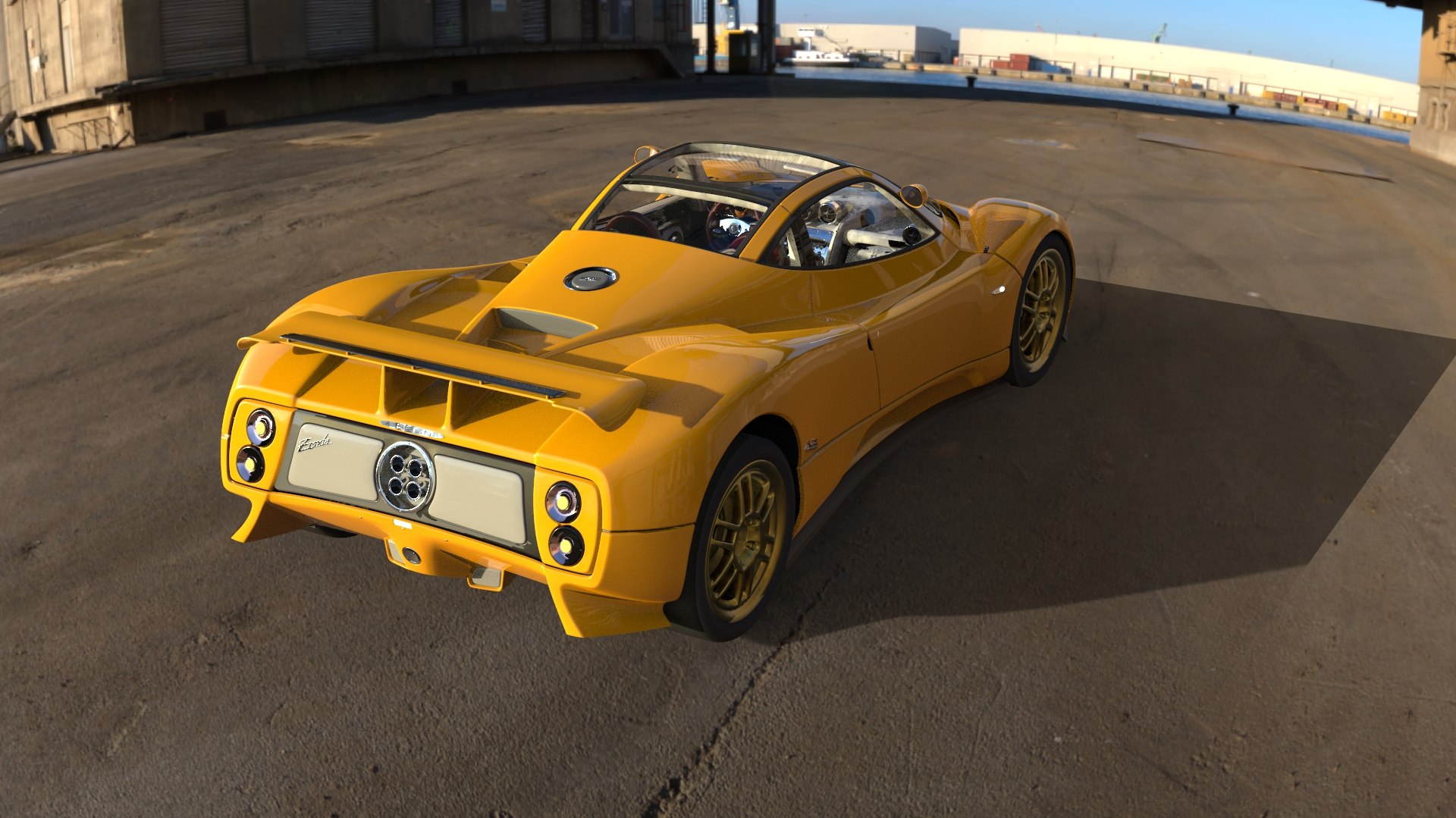 Pagani Zonda R Car 3D - TurboSquid 1535801