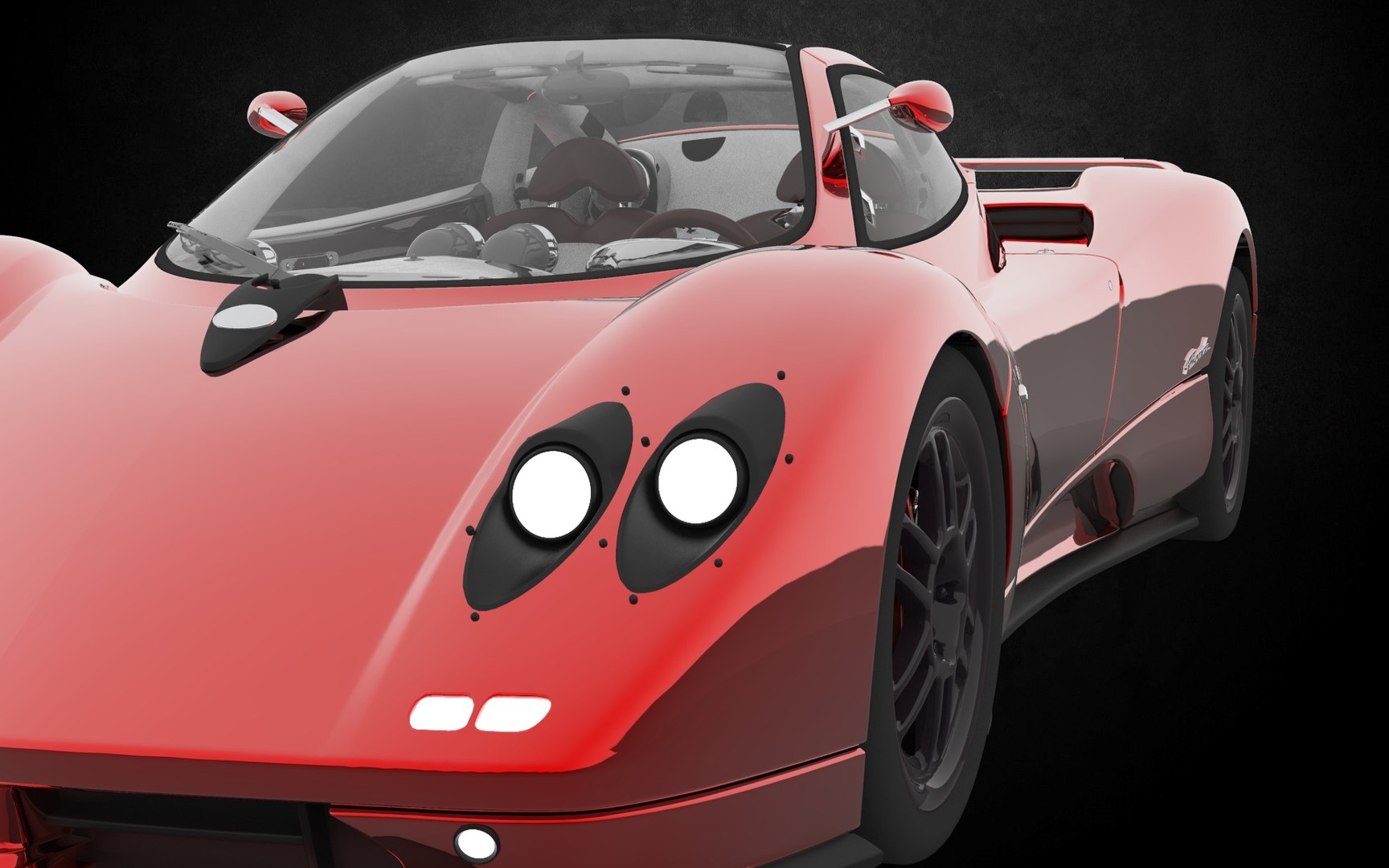 Pagani Zonda R Car 3D - TurboSquid 1535801