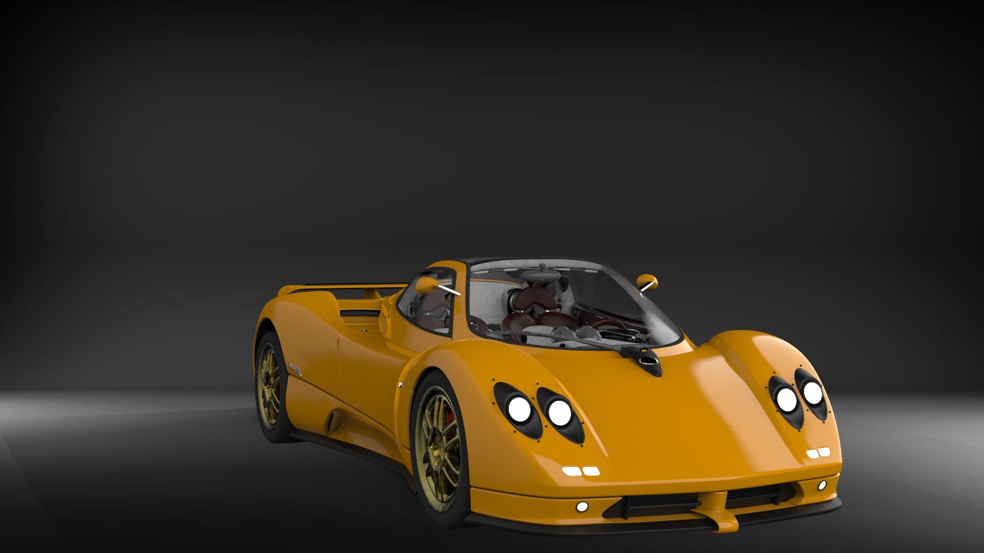 Pagani Zonda R Car 3D - TurboSquid 1535801