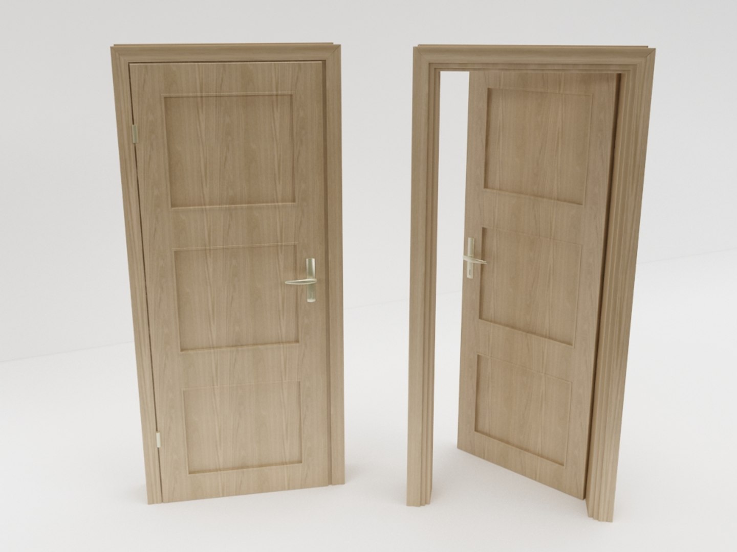 3d Architecture Door