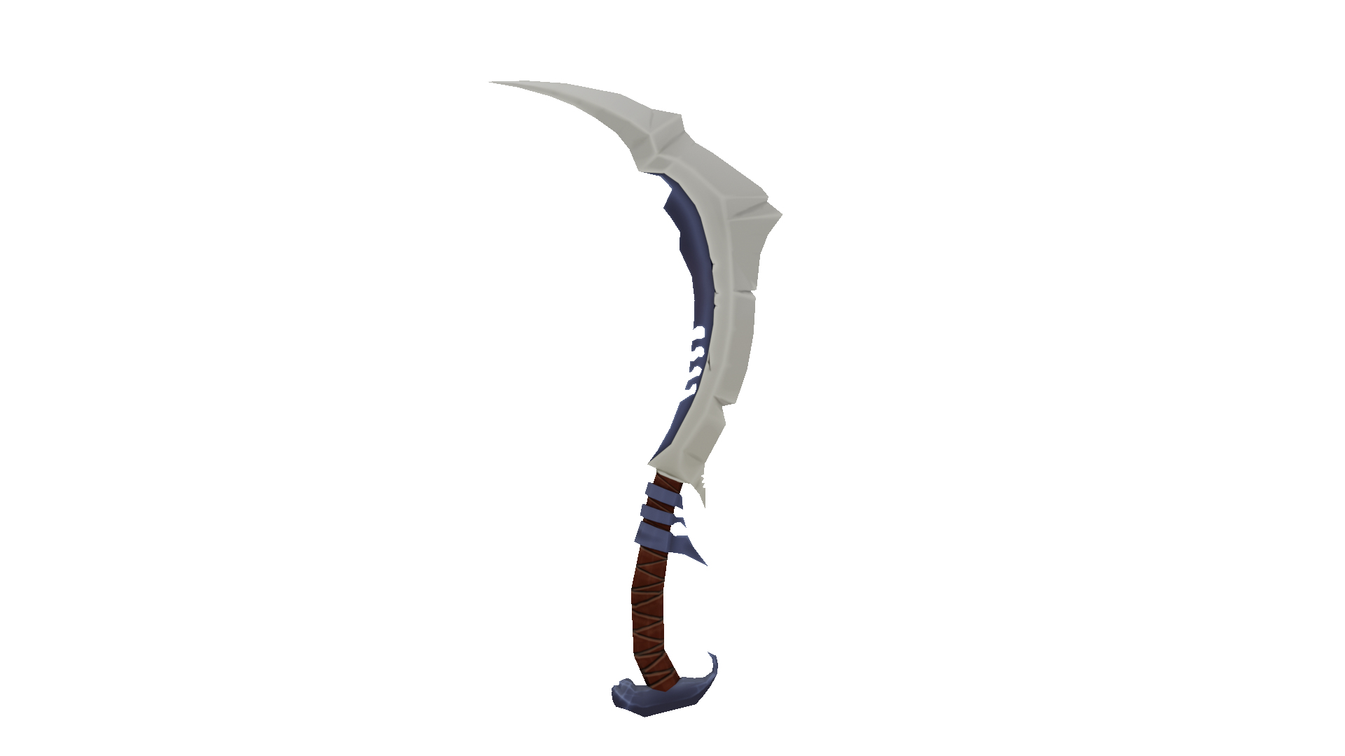 Stylized Bone Blade 3D - TurboSquid 1834501