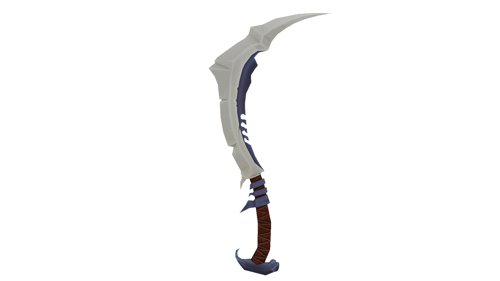 Stylized Bone Blade 3D - TurboSquid 1834501