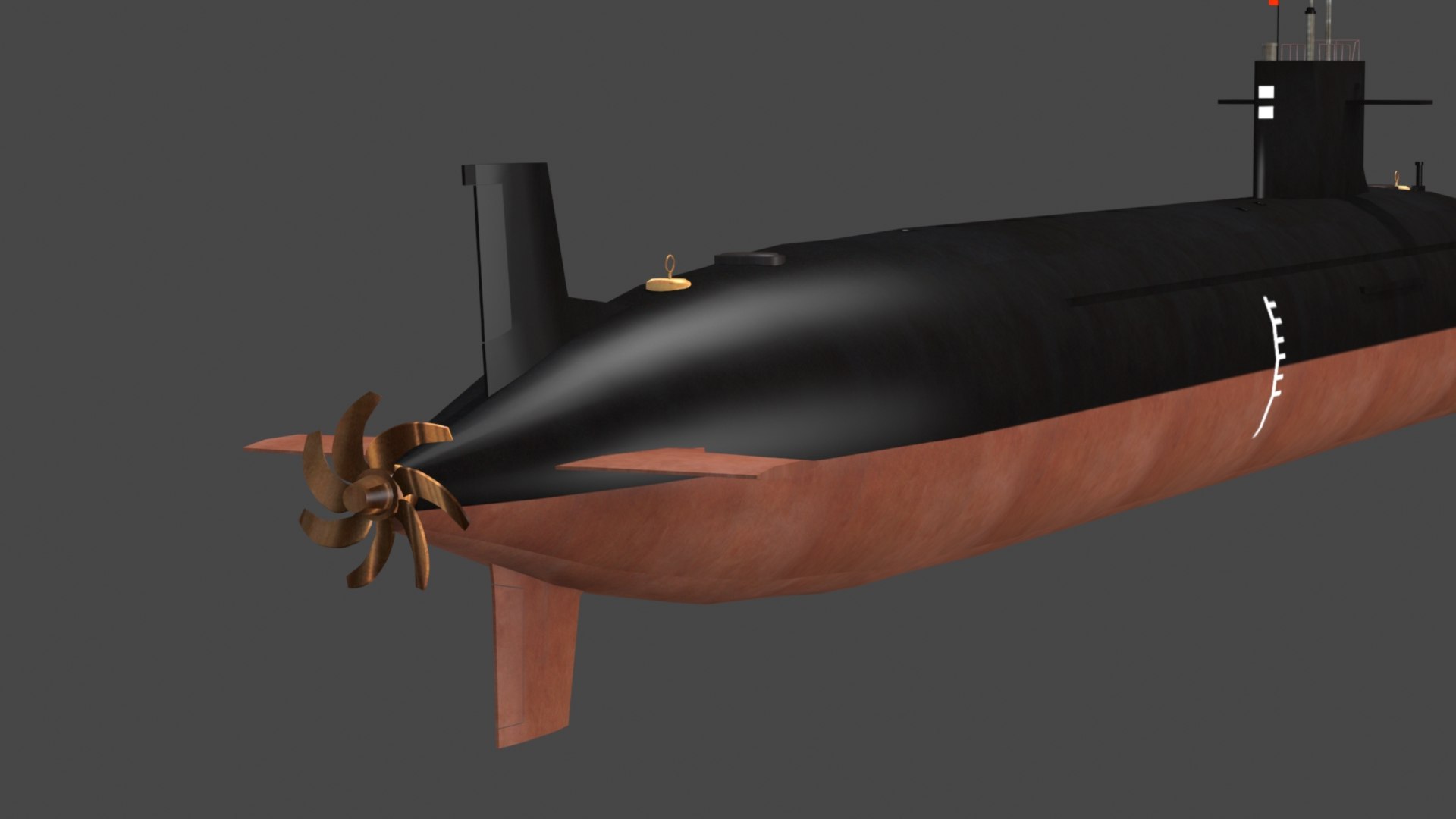 Chinese 093 Shang Class Nuclear Submarine Model - TurboSquid 1993608