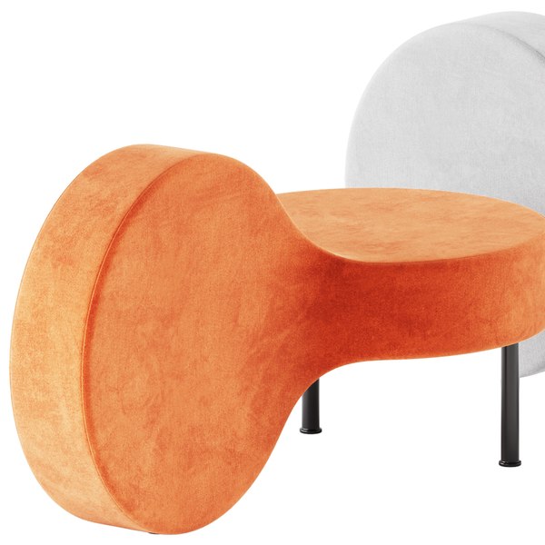 3D model LOOP Pouf by Woo Furniture - TurboSquid 2051315