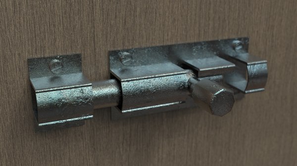 3D doors locking model - TurboSquid 1691929