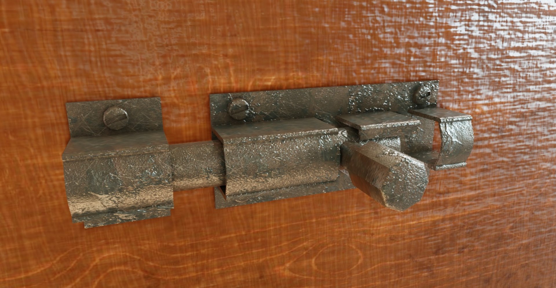 3D doors locking model - TurboSquid 1691929