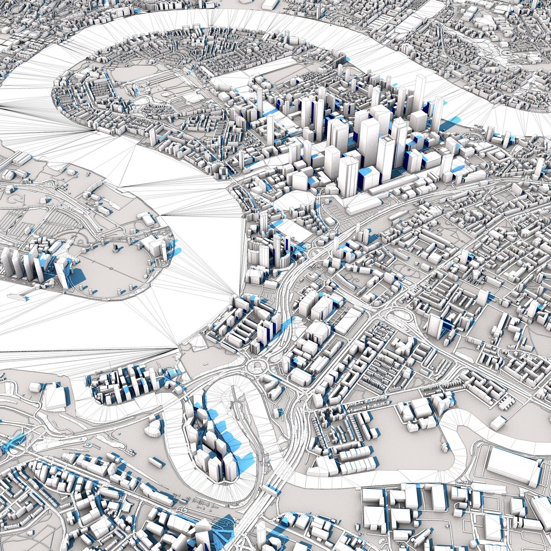 London City England Model - TurboSquid 2347233