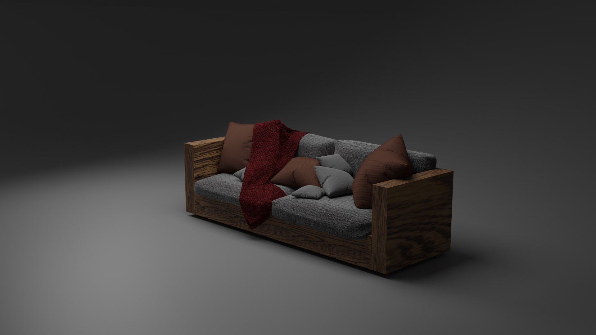 3D Model Messy Couch - TurboSquid 1750424