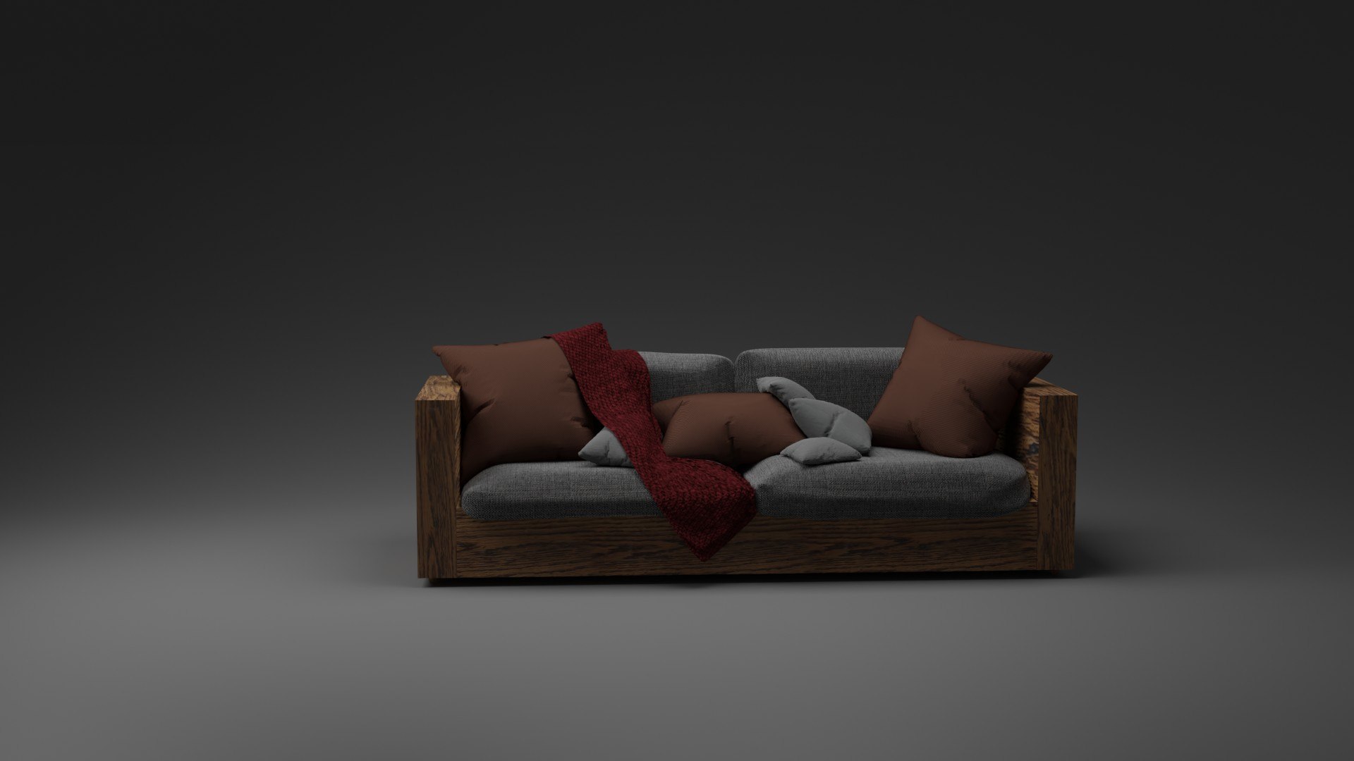 3D Model Messy Couch - TurboSquid 1750424