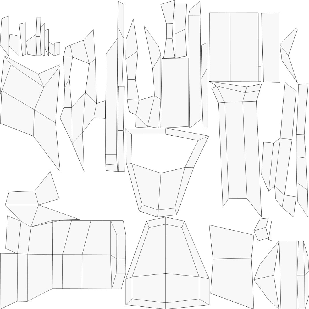 Spine Monster 3d Model