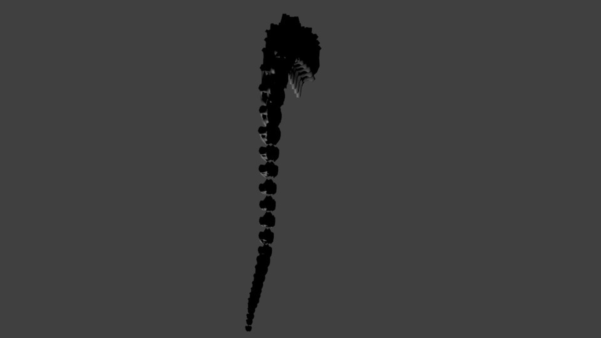 Spine Monster 3d Model