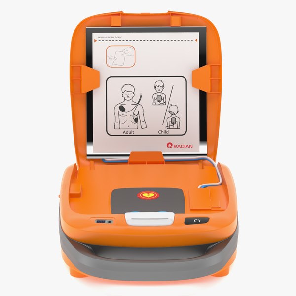 modelo 3d Desfibrilador externo automático médico DEA - TurboSquid 2315665