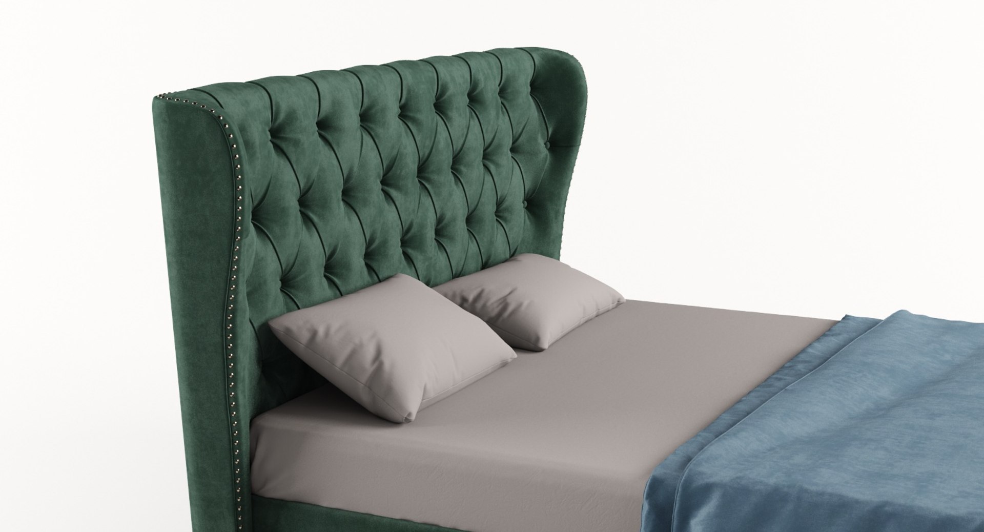 Astrid Bed 3D Model - TurboSquid 1255080