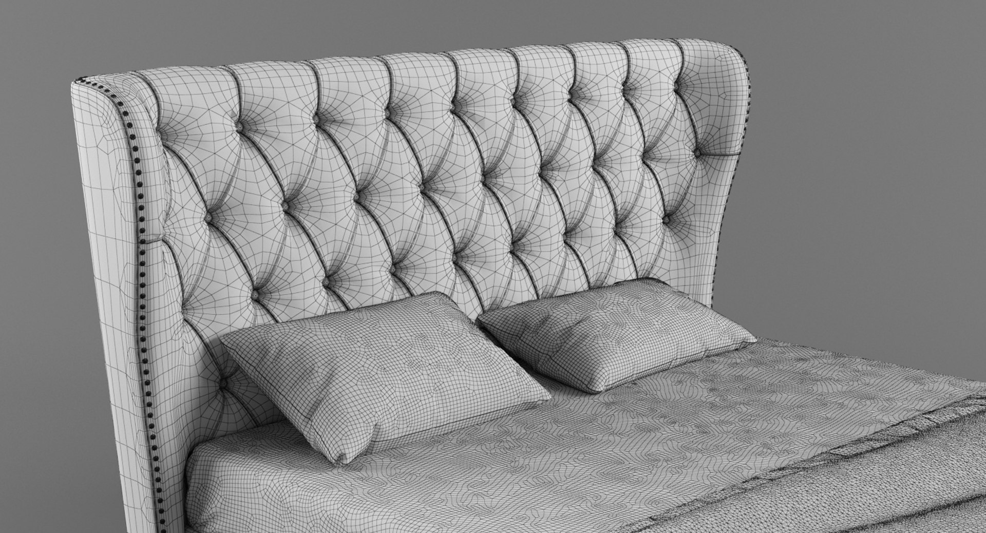 Astrid Bed 3D Model - TurboSquid 1255080