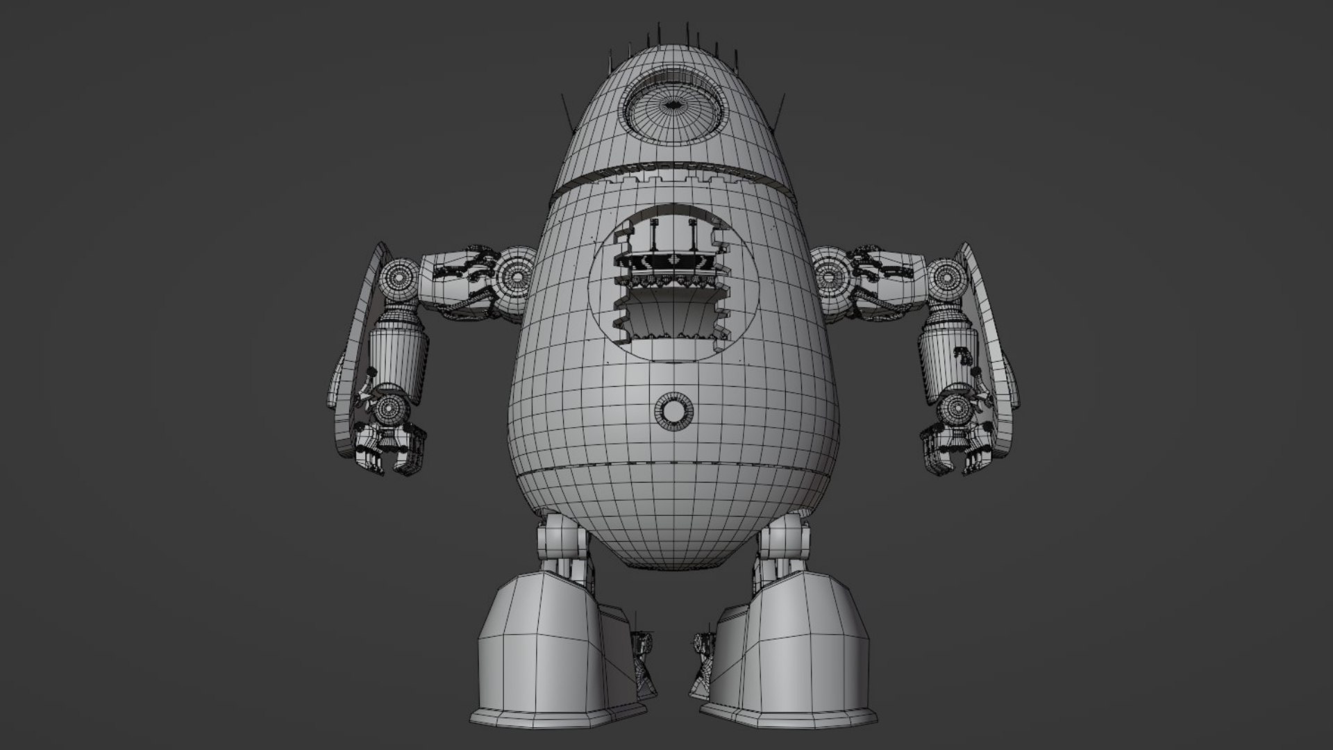 Alien Probe In Monster Vs Alien 3D Model - TurboSquid 1839004