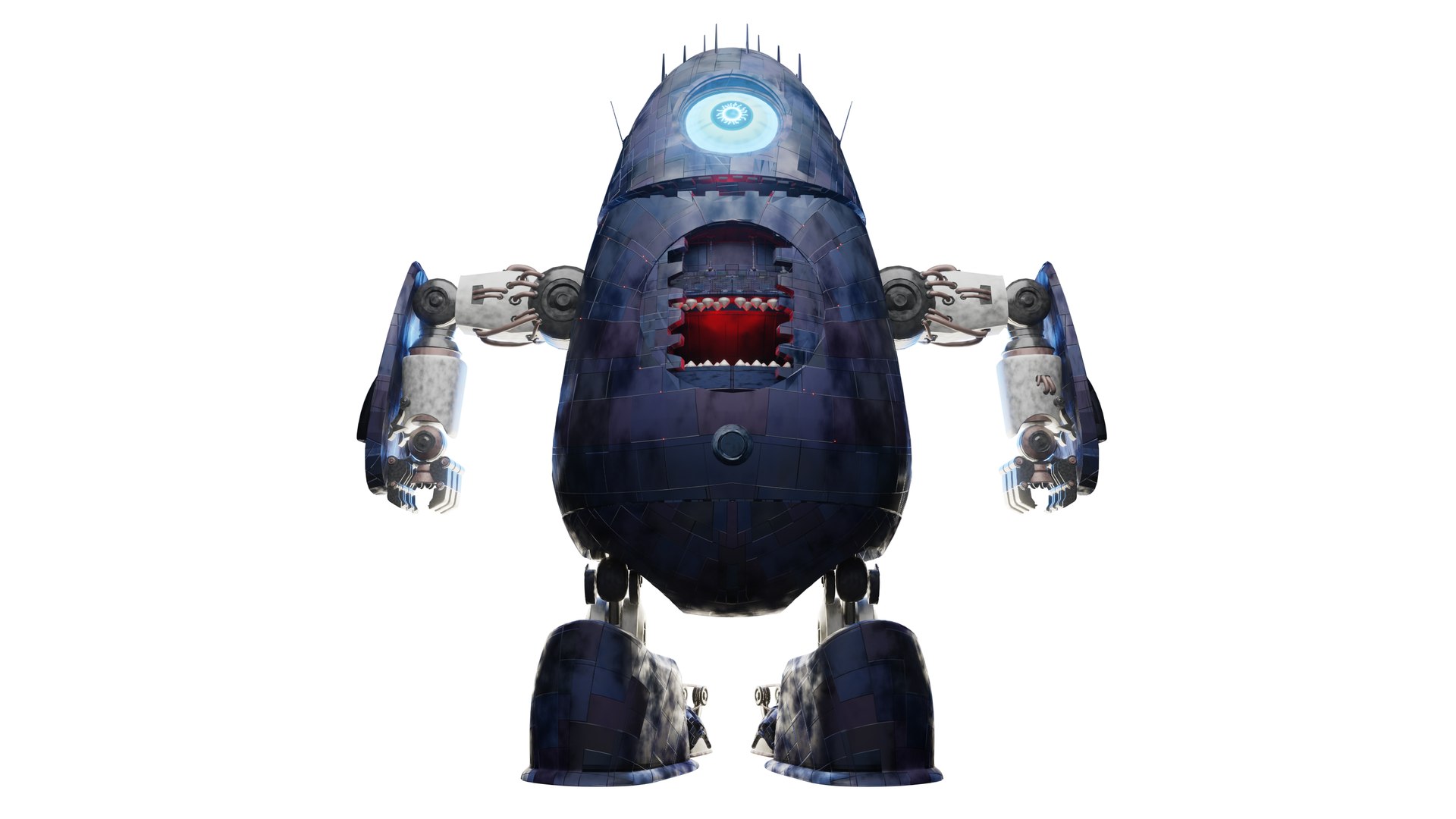 Alien Probe In Monster Vs Alien 3D Model - TurboSquid 1839004