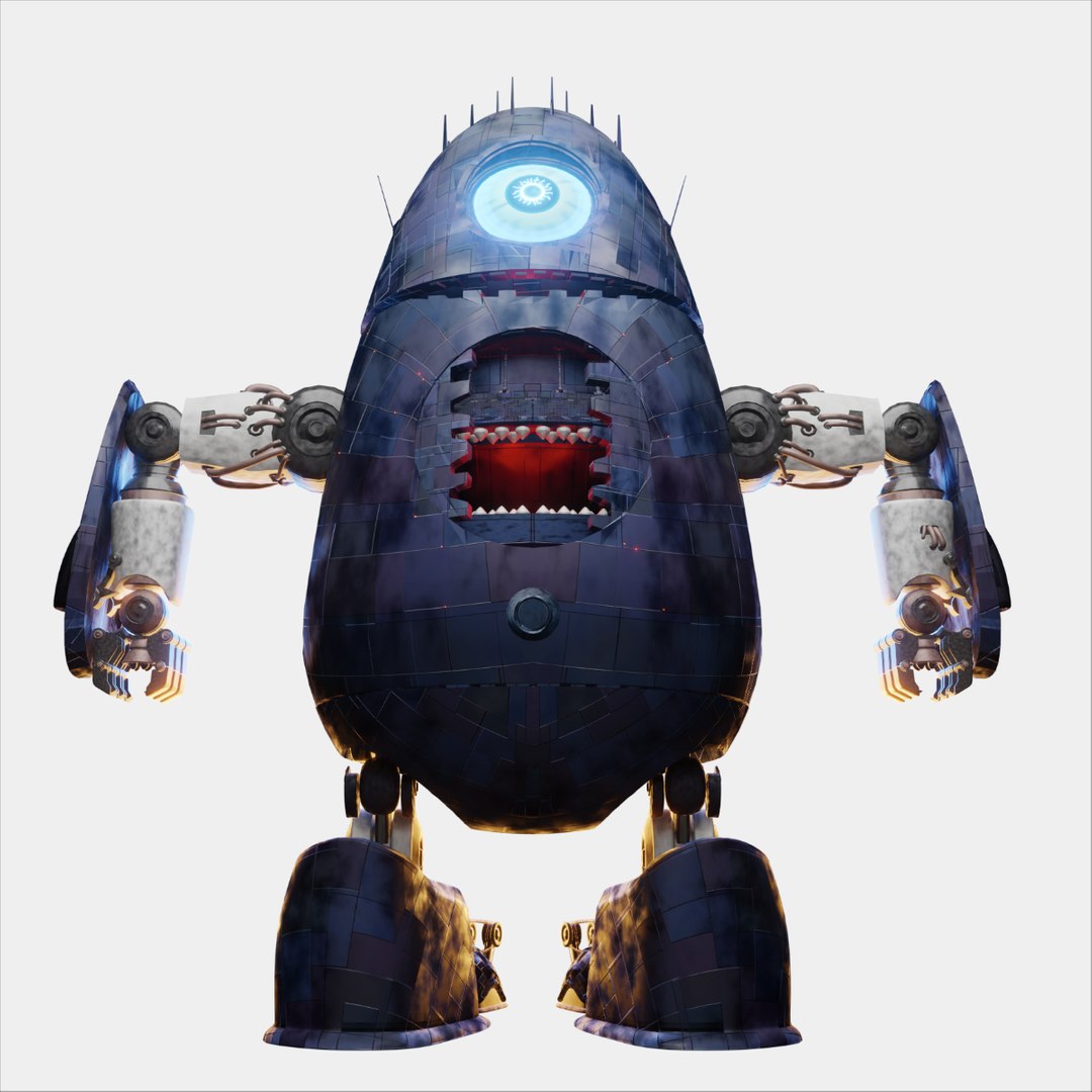 Alien Probe In Monster Vs Alien 3D Model - TurboSquid 1839004